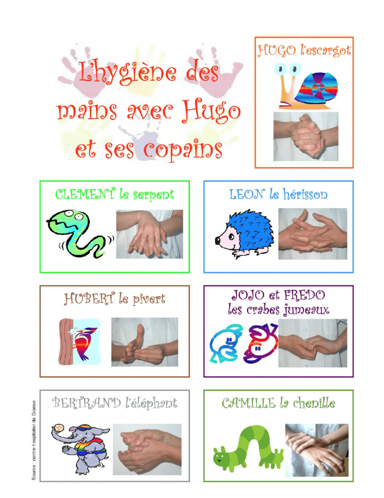 L’hygiène des mains en images pour les petits… et les grands ! - Centre ...