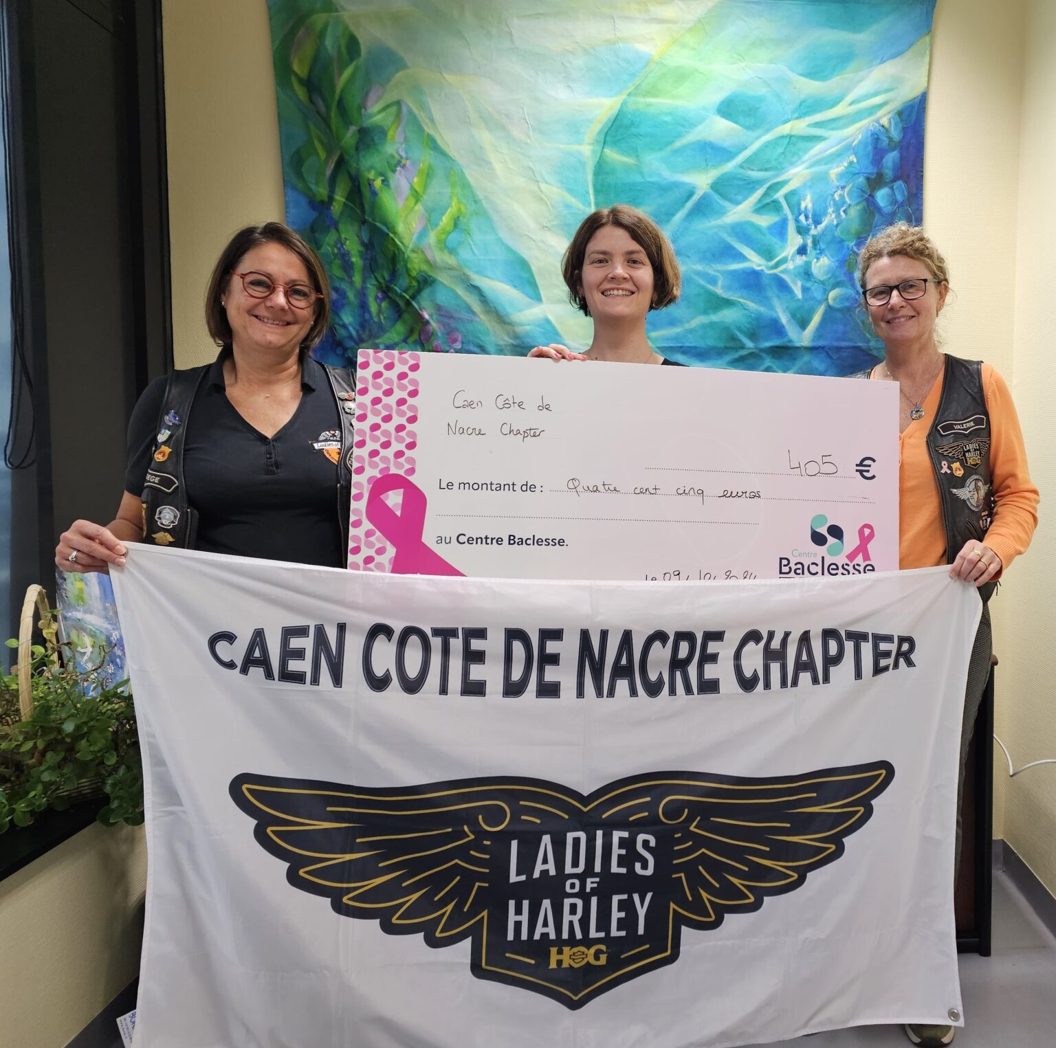 The Caen Côte de Nacre Chapter supports pink October for the 3rd year ...